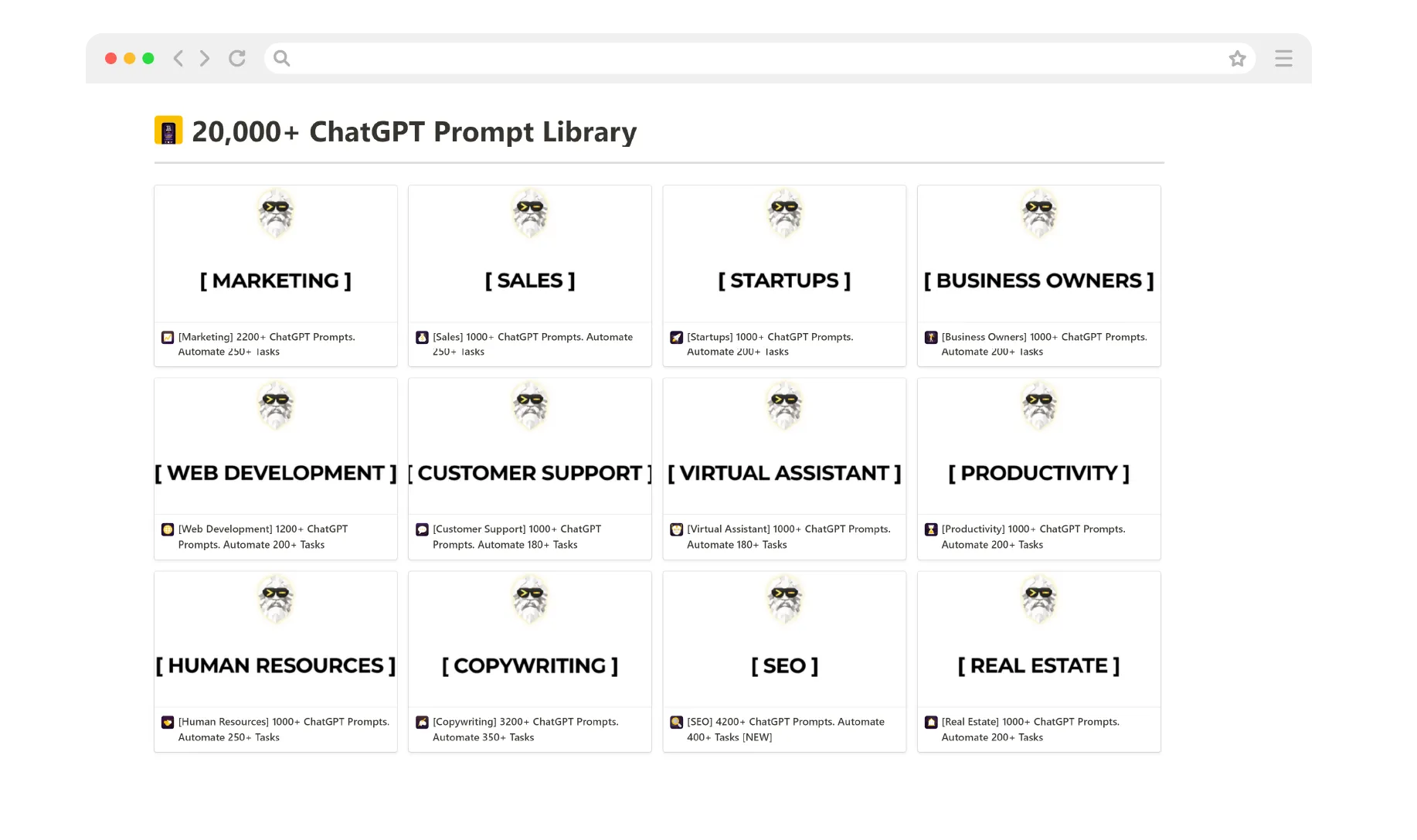 The Complete AI Bundle - God of Prompt